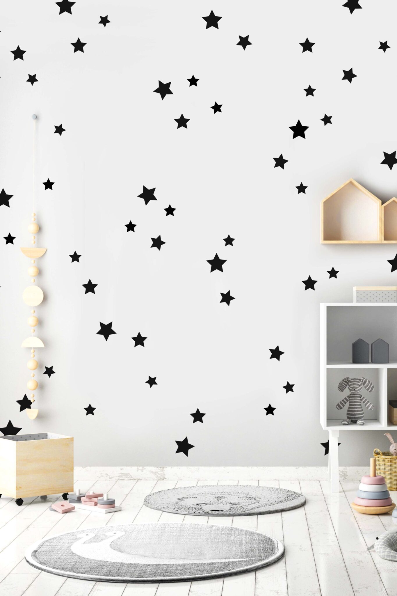 Αυτοκόλλητα Τοίχου Swan & Dots - Rene Designs