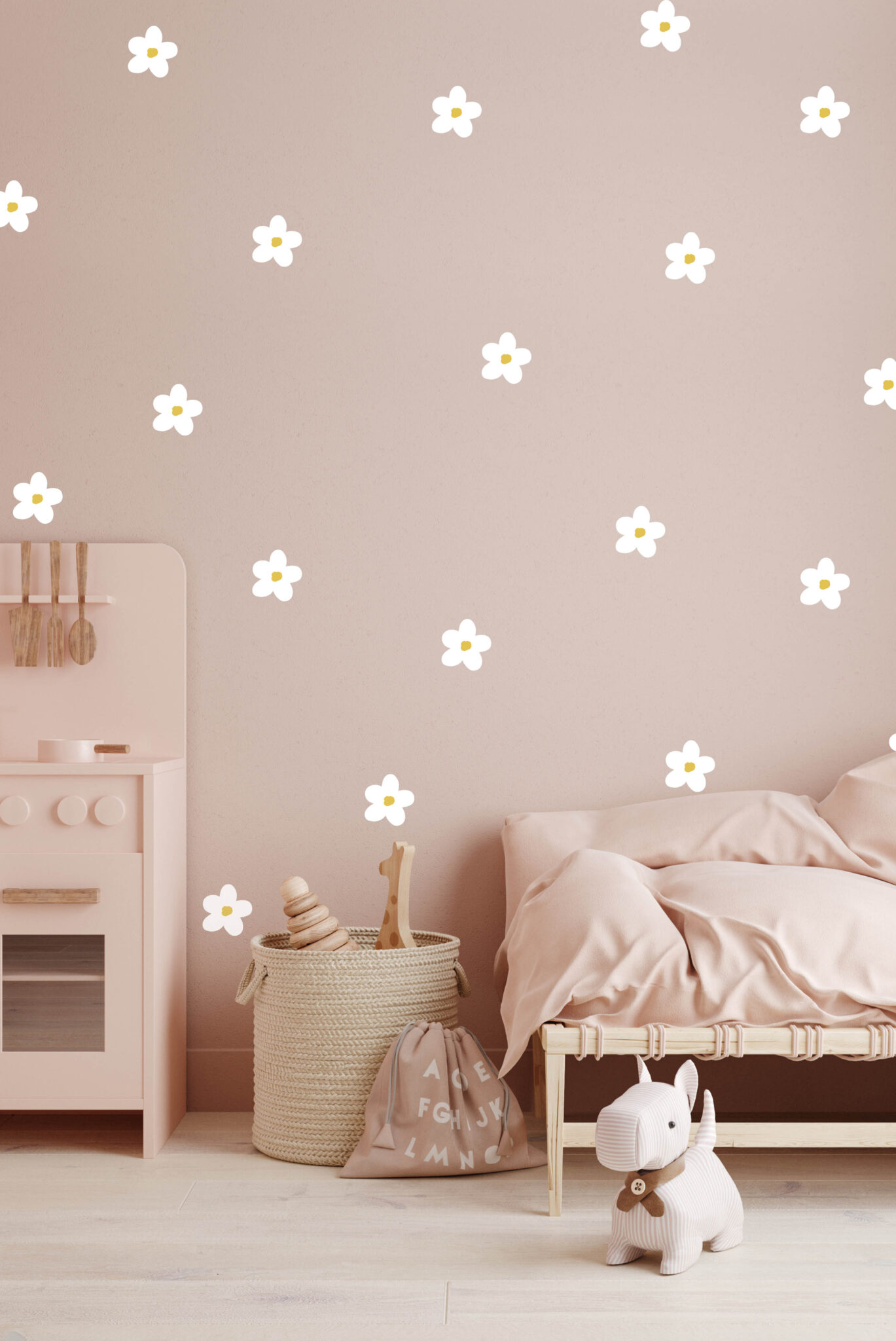 little bunny αυτοκολλητα τοιχου - Rene Designs