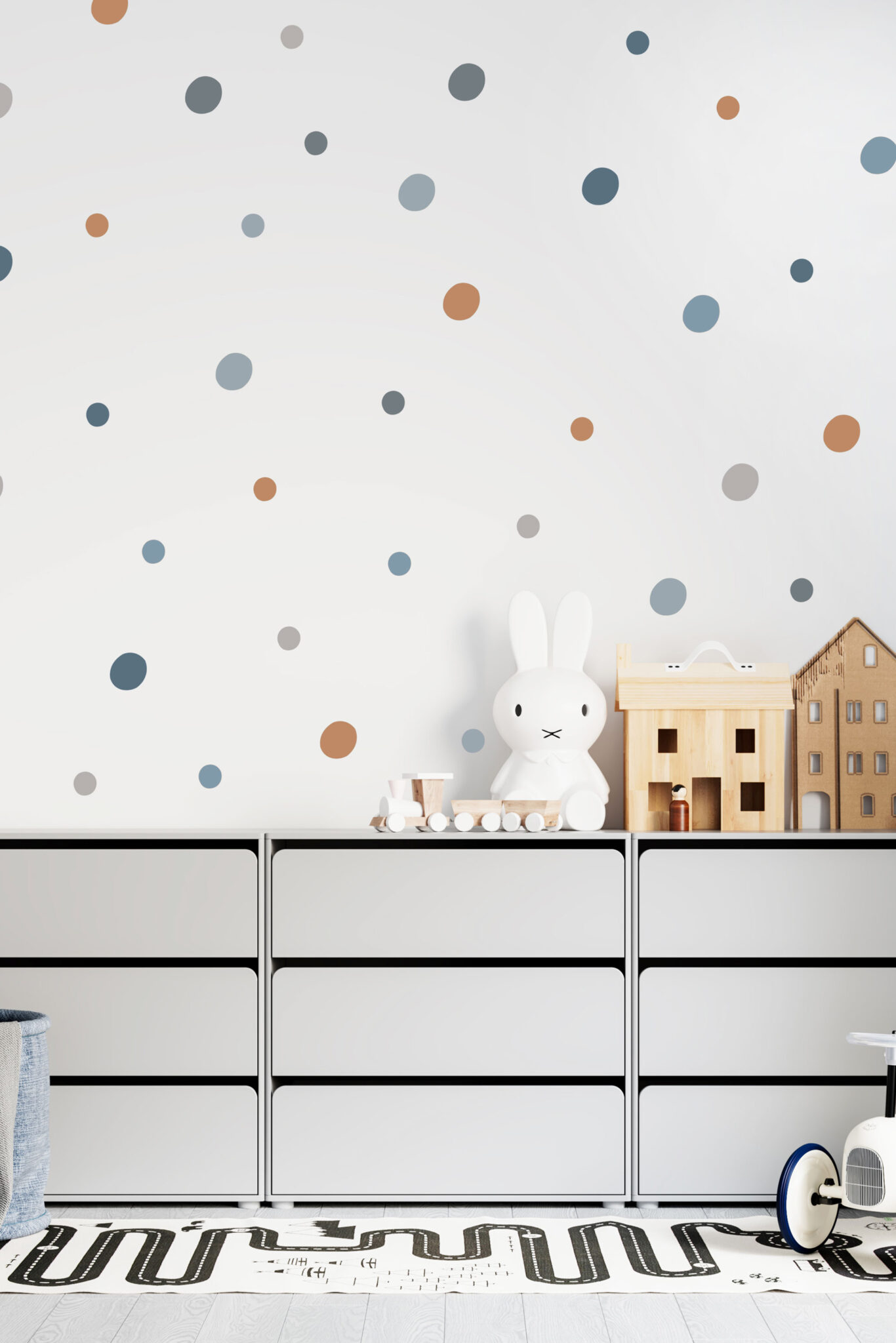 Αυτοκολλητα τοιχου blue bubbles - Rene Designs